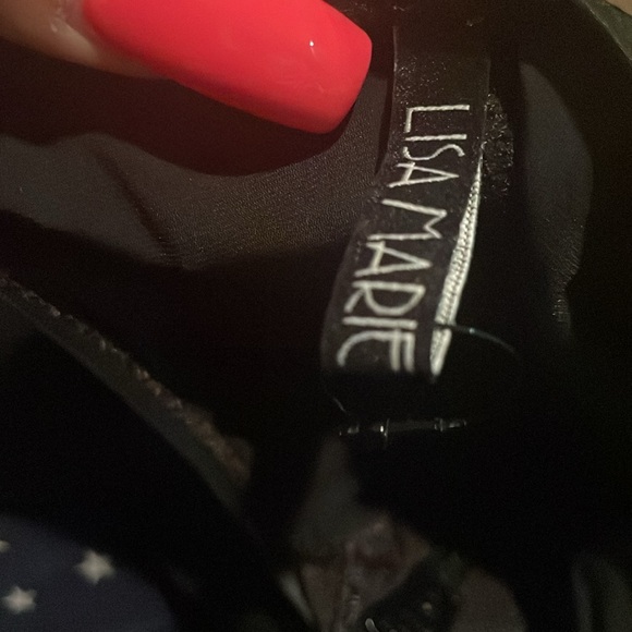 Lisa Marie Fernandez | Swim | Nwot Lisa Marie Fernandez Black Pvc ...
